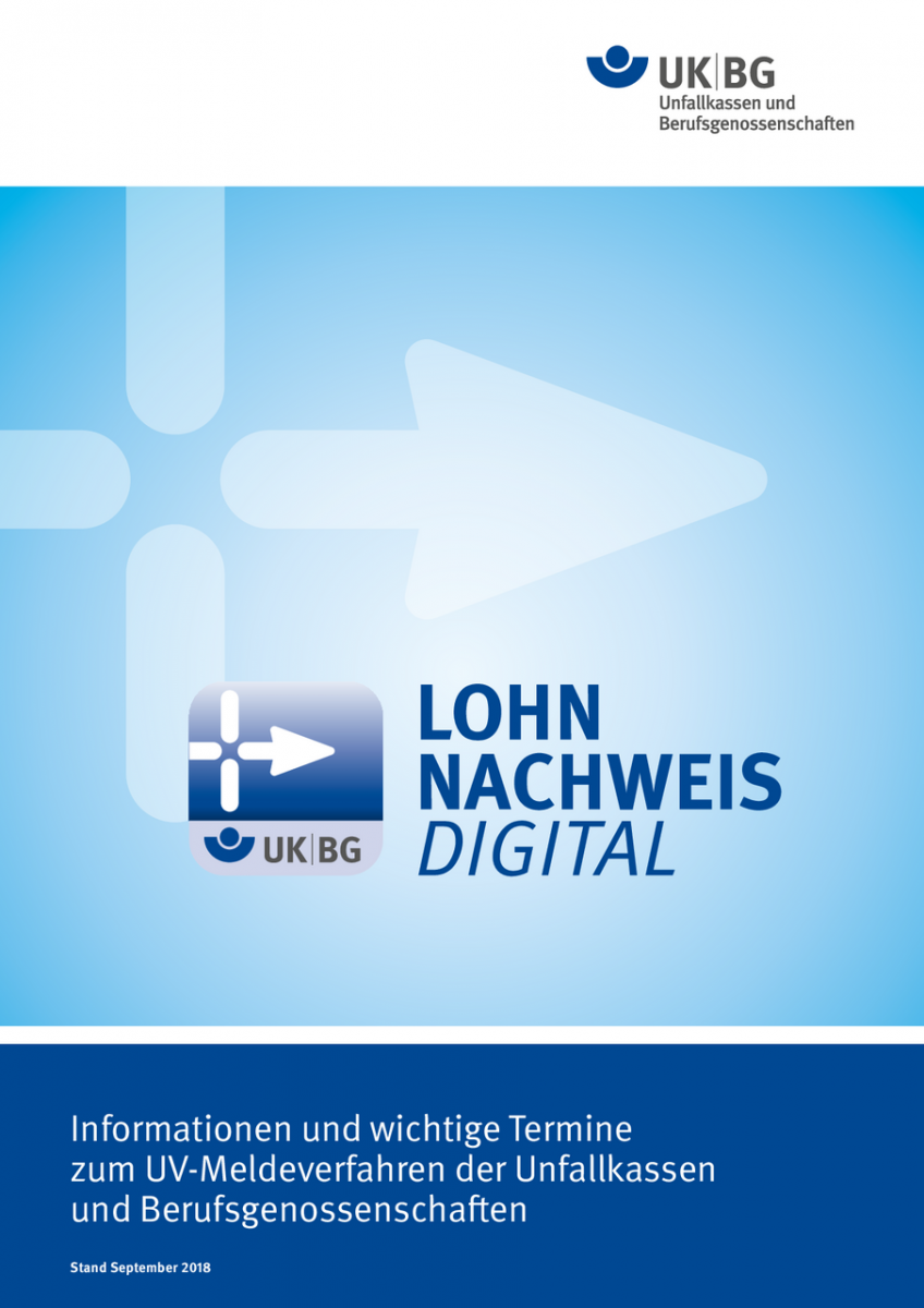 Lohnnachweis digital - Informationen und wichtige Termine zum UV ...