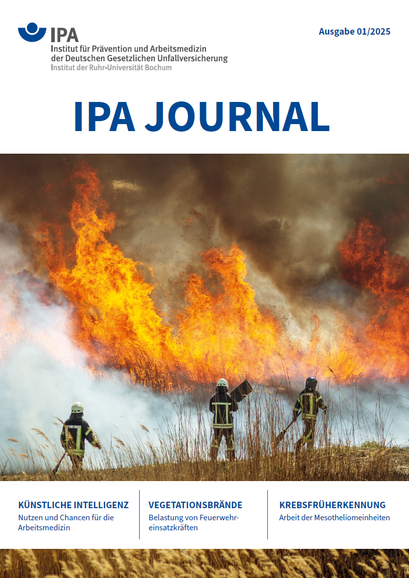 IPA Journal 01/2025 | DGUV Publikationen