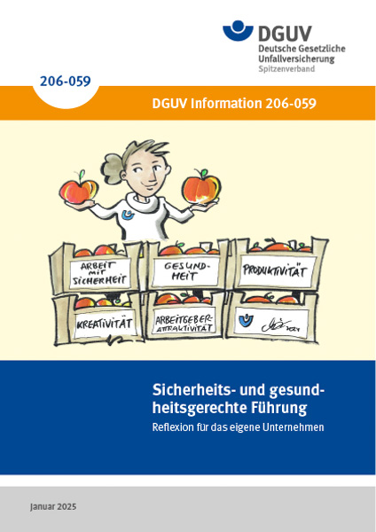 DGUV Information 206-059 "Sicherheits- und gesundheitsgerechte Führung ...