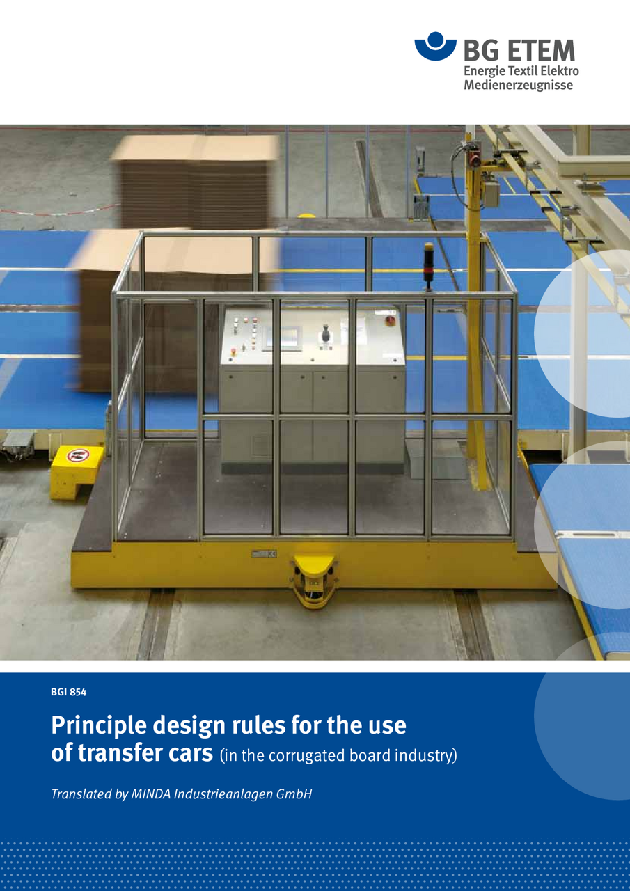 Principle design rules for the use of transfer cars (in the corrugated ...