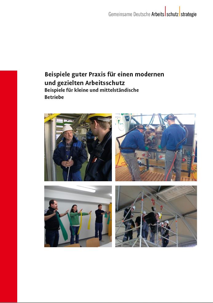 Beispiele guter Praxis für einen modernen und gezielten Arbeitsschutz ...