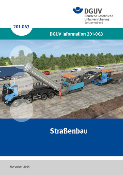 DGUV Information 201-063 Straßenbau | DGUV Publikationen